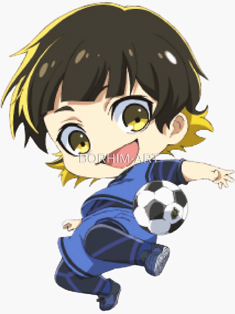 "Chibi bachira" Sticker for Sale by BORHIM-ART | Redbubble