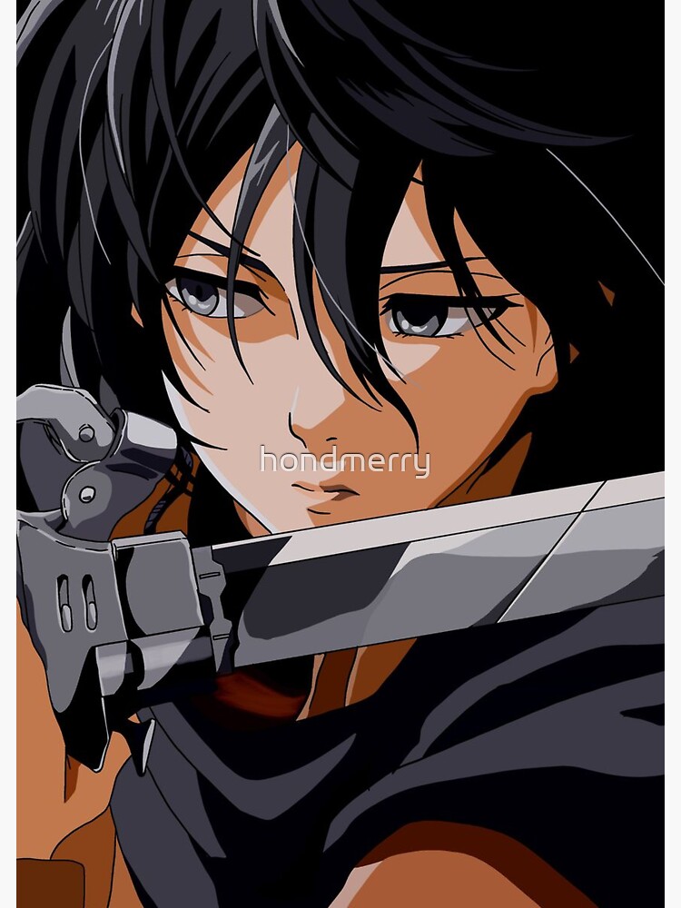 "mikasa" Sticker for Sale by hondmerry | Redbubble