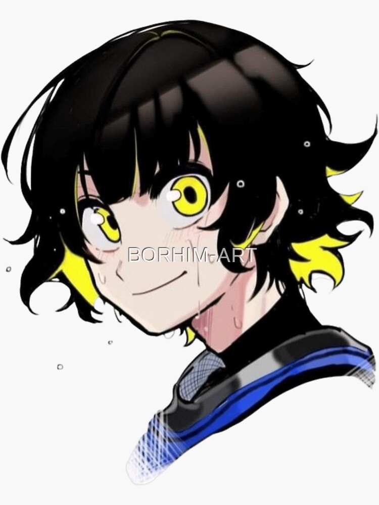 "Chibi bachira" Sticker for Sale by BORHIM-ART | Redbubble