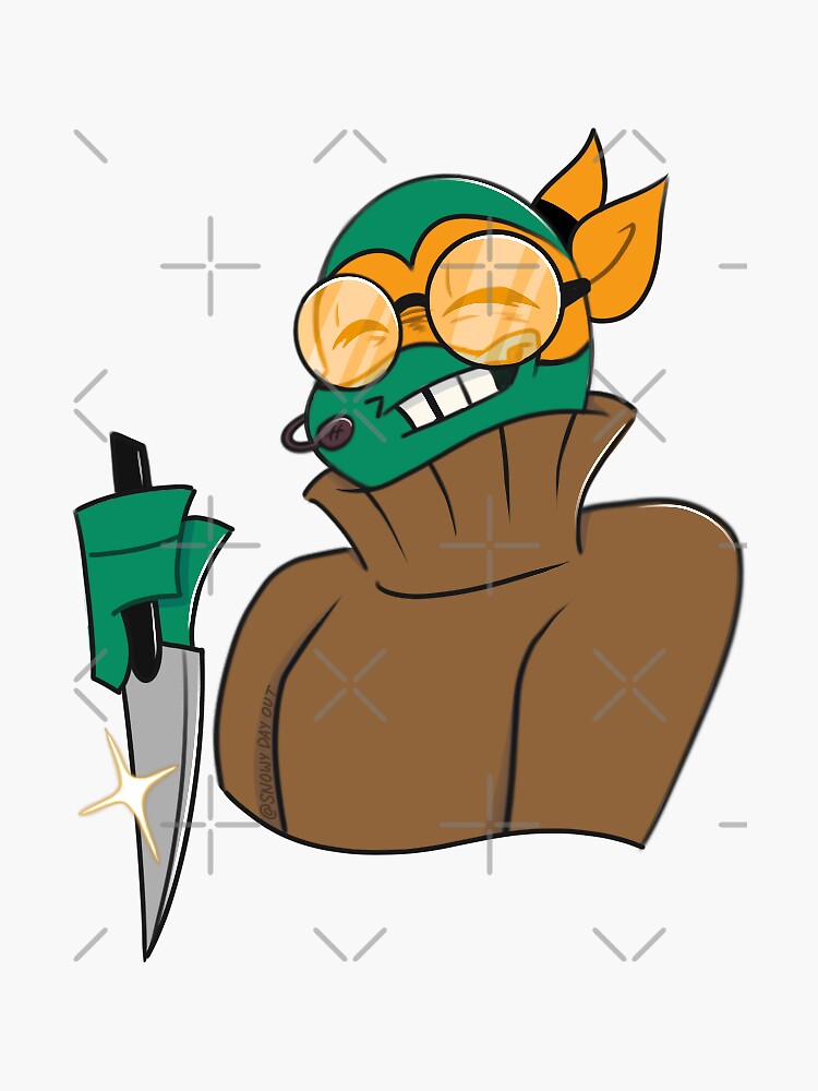 "Dr Delicate Touch" Sticker for Sale by Snowydayout | Redbubble