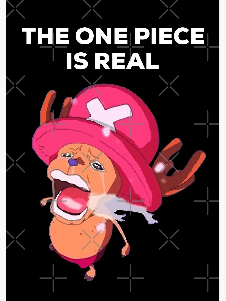 Póster for Sale con la obra «THE ONE PIECE IS VERDADERO Triste Chopper ...