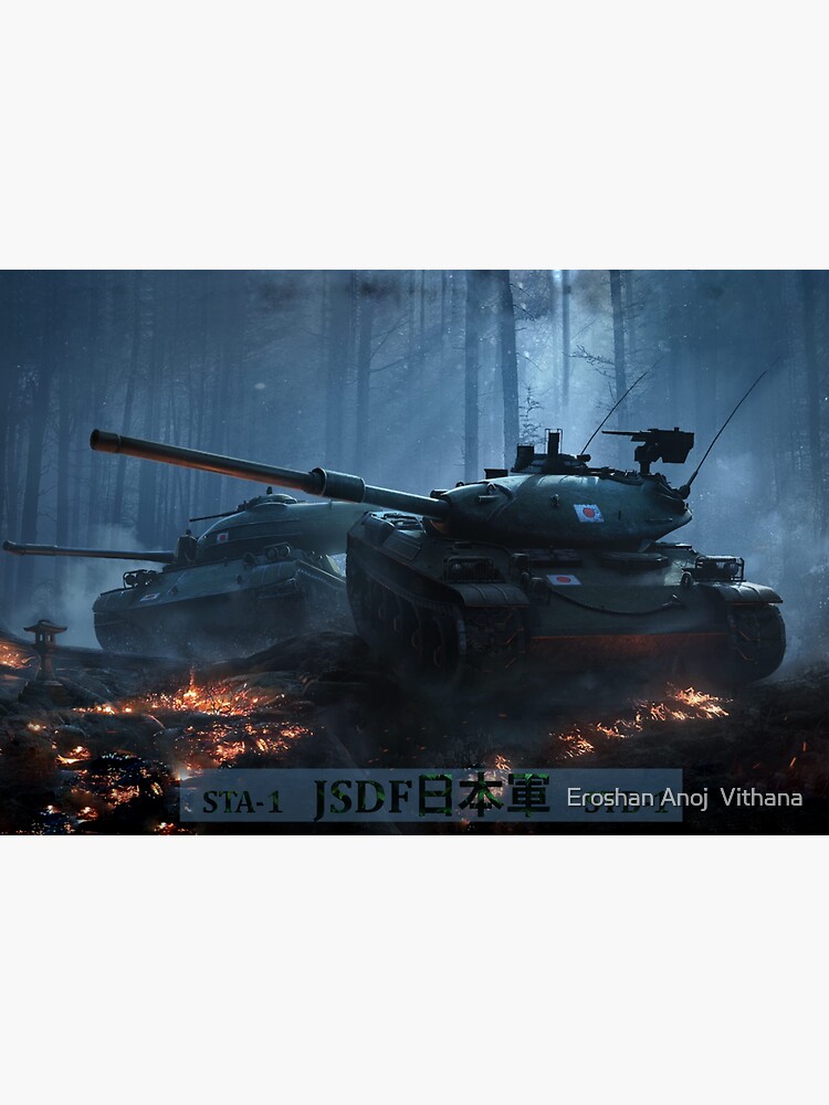 "#777 Japanese Army Tanks - STA-1 & STB-1 " Sticker for Sale by ...