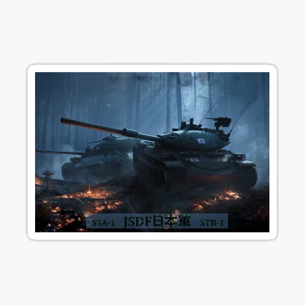 "#777 Japanese Army Tanks - STA-1 & STB-1 " Sticker for Sale by ...