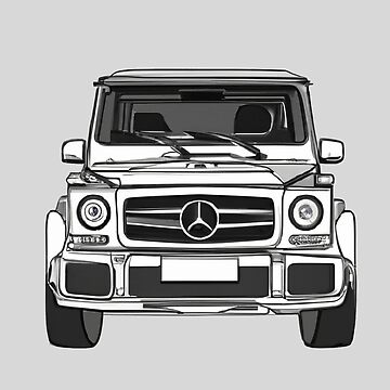 "G-Wagon Merc Drawing" Poster for Sale by bubart | Redbubble