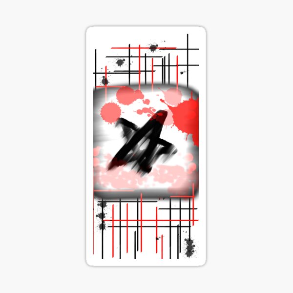 "Digital Satanism " Sticker for Sale by HanglyFalls | Redbubble