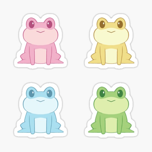 "An Army of Frogs" Sticker for Sale by cloudysheepart | Redbubble