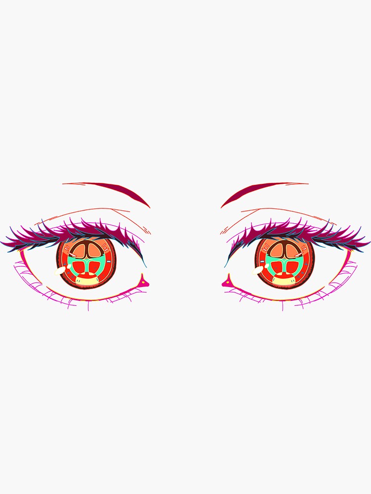 "power eyes" Sticker for Sale by locodo | Redbubble