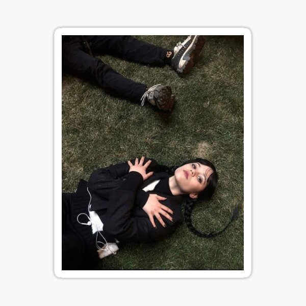 "Jenna Ortega" Sticker for Sale by shakeyy | Redbubble