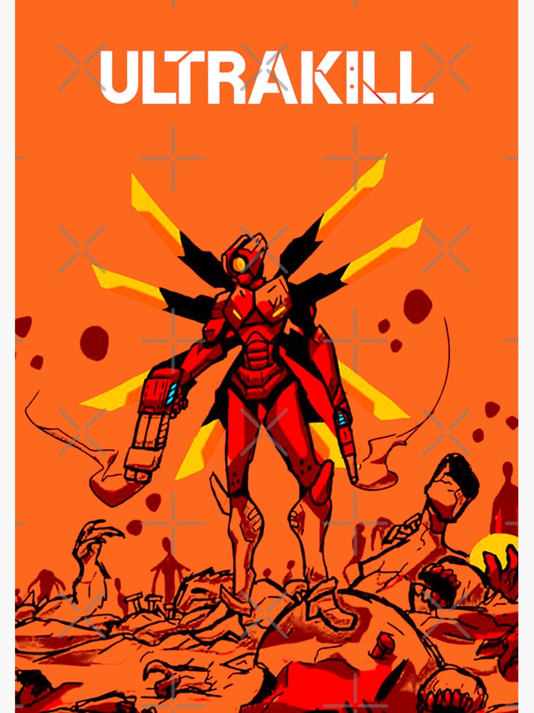 "ULTRAKILL" Sticker for Sale by OLODAone | Redbubble