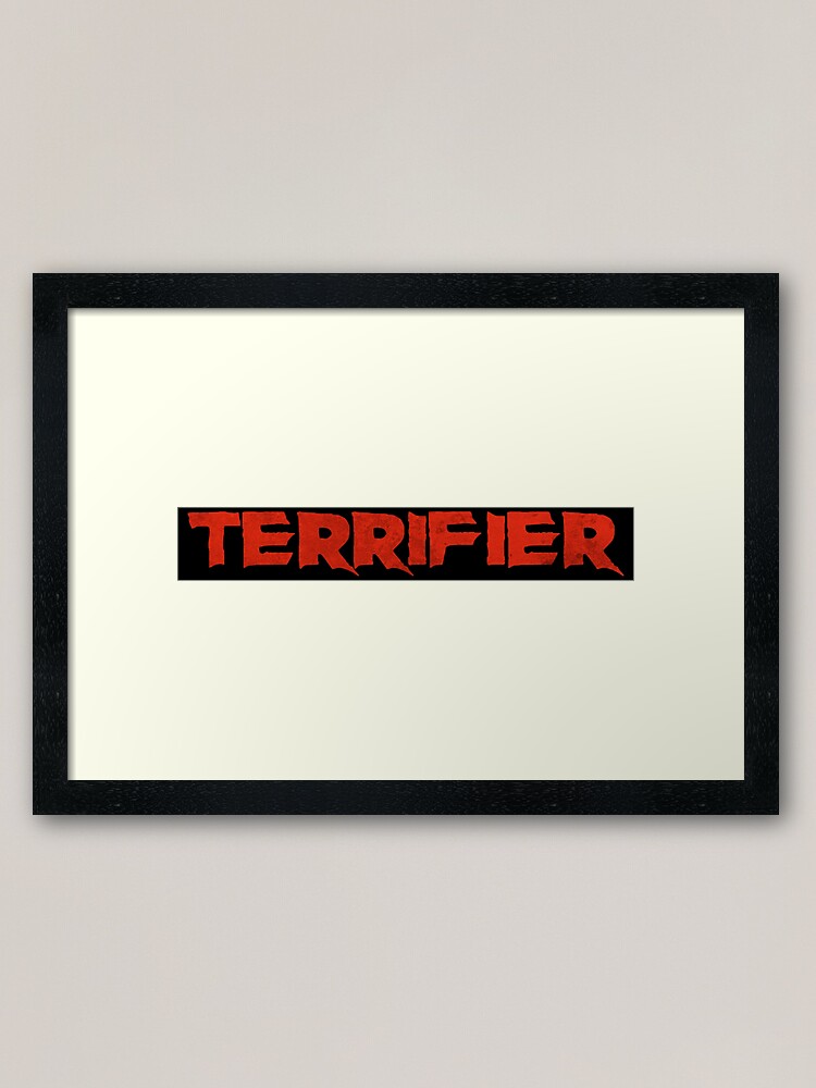 Lámina enmarcada «Terrifier Terrifier Terrifier Terrifier Terrifier ...