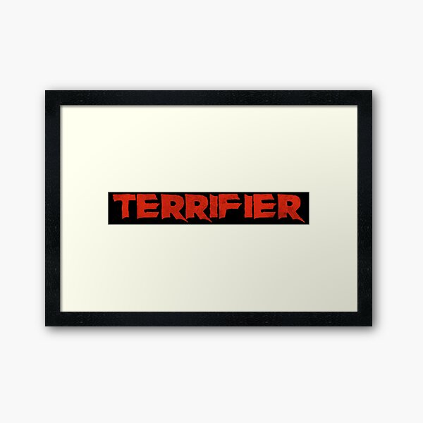 Lámina enmarcada «Terrifier Terrifier Terrifier Terrifier Terrifier ...