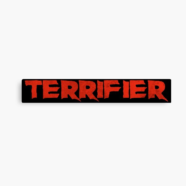 Lienzo «Terrifier Terrifier Terrifier Terrifier Terrifier Terrifier ...