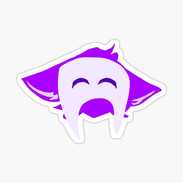 "Purple Slime pup" Sticker for Sale by WillowTheCat- | Redbubble