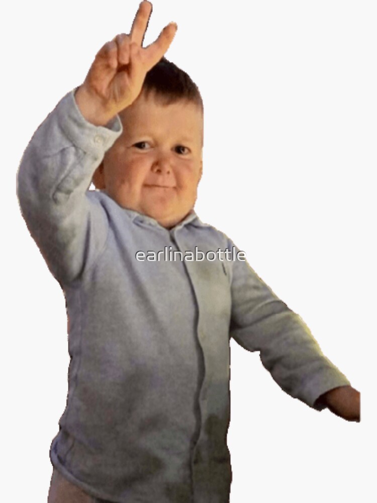 "Hasbulla Peace" Sticker for Sale by earlinabottle | Redbubble