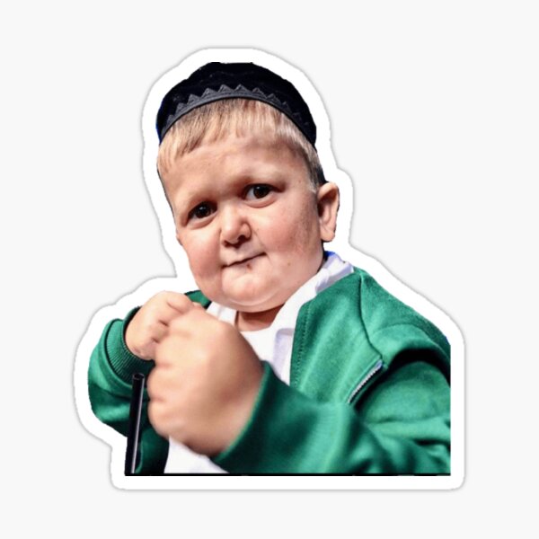 "Hasbulla " Sticker for Sale by earlinabottle | Redbubble