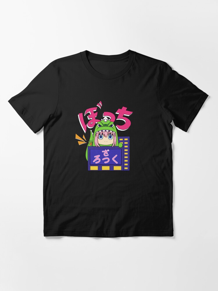"Bocchi The Rock x Godzilla - by AdhaZahri" Essential T-Shirt for Sale ...