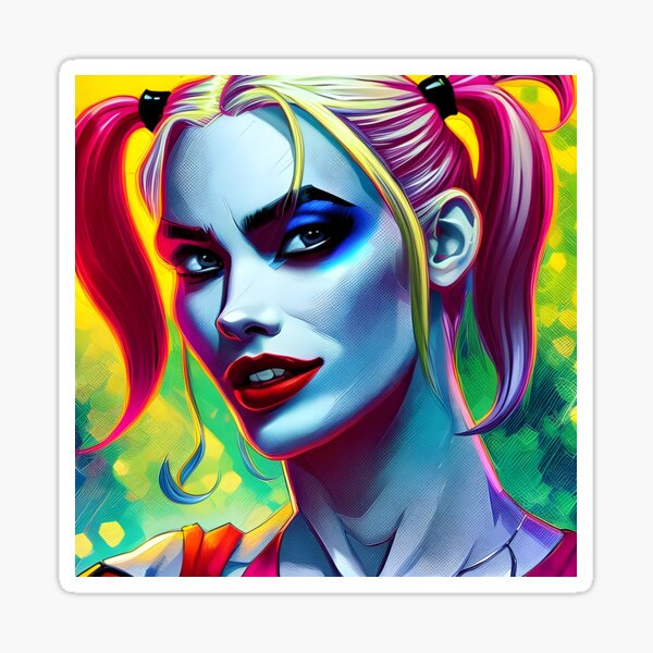 "Blonde girl" Sticker for Sale by ElLocoMus | Redbubble