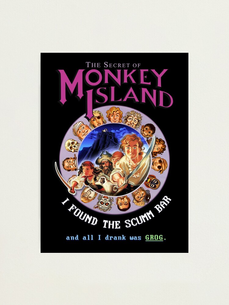 "Secret of Monkey Island - I FOUND THE SCUMM BAR and all I drank was ...
