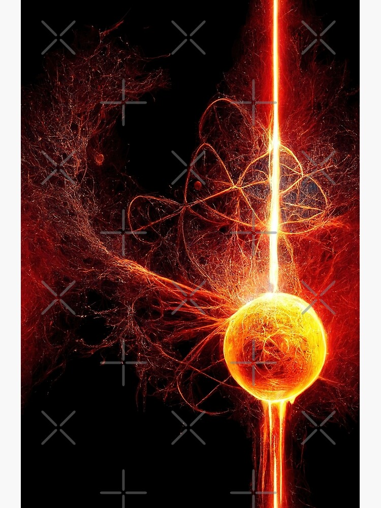 "Nuclear fusion" Poster for Sale by DEGryps | Redbubble