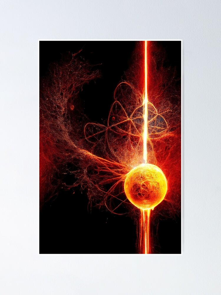 "Nuclear fusion" Poster for Sale by DEGryps | Redbubble
