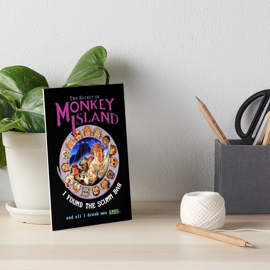 "Secret of Monkey Island - I FOUND THE SCUMM BAR and all I drank was ...