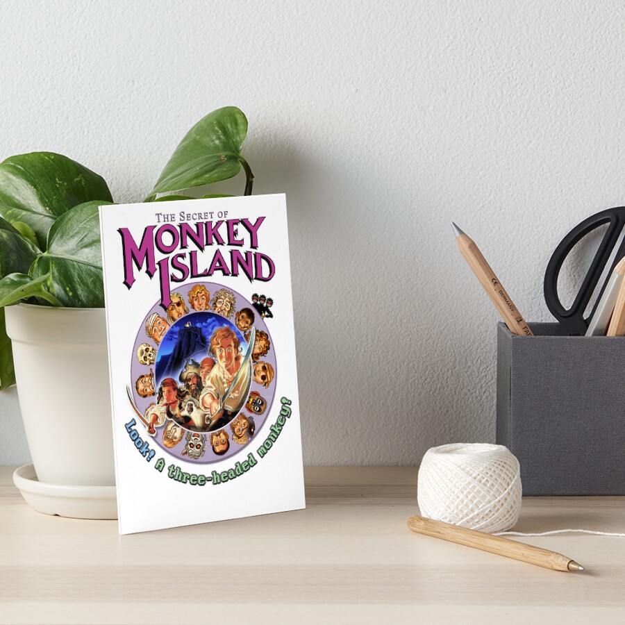 "Secret of Monkey Island - Look! A Three-Headed MONKEY! Classic MS-DOS ...