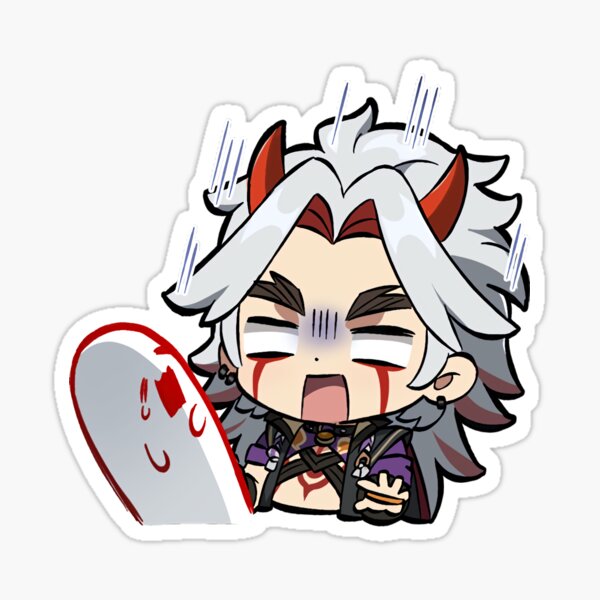 "Arataki Itto | Genshin Impact" Sticker for Sale by sunichan | Redbubble