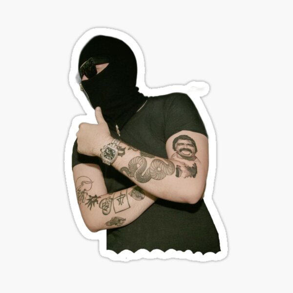 "Bank robber" Sticker for Sale by Yeatshop | Redbubble