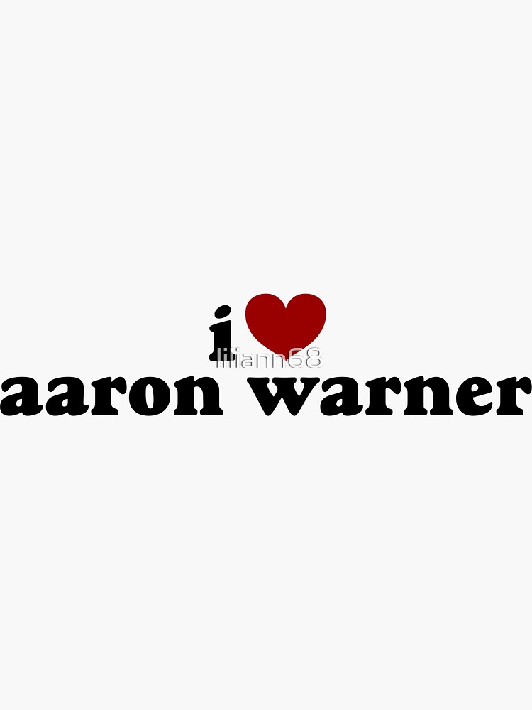 "Aaron Warner Shatter Me" Sticker for Sale by liliann68 | Redbubble
