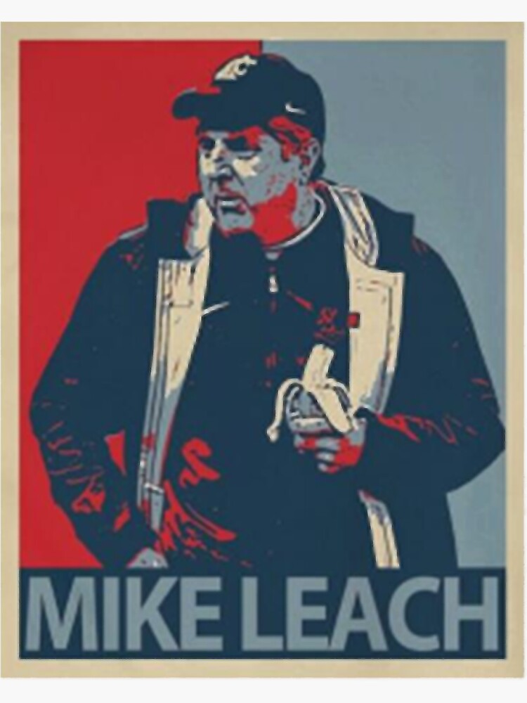 "mike leach " Sticker for Sale by VIVAClosets | Redbubble
