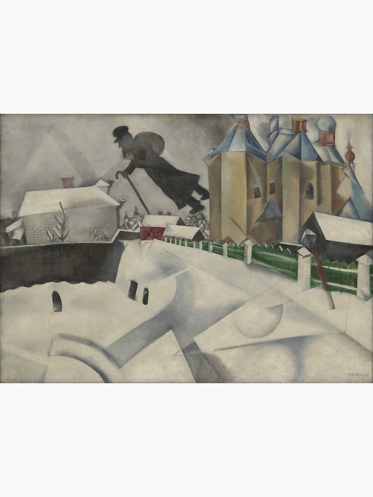 "Marc Chagall - Over Vitebsk Canvas Wall Art, Large Framed Fine Art ...