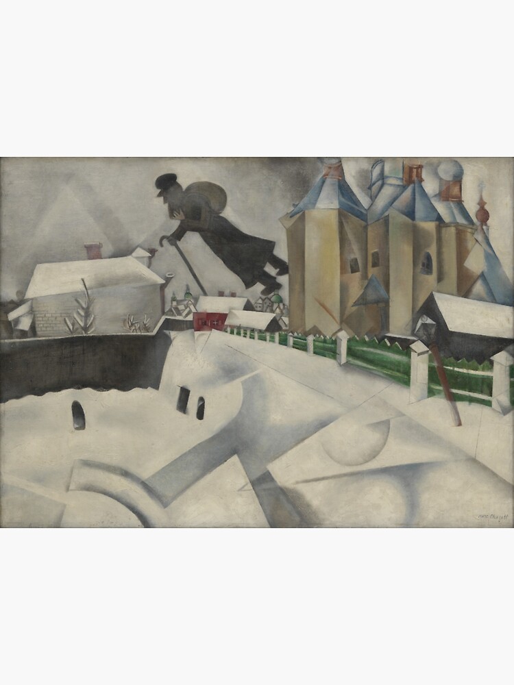 "Marc Chagall - Over Vitebsk Canvas Wall Art, Large Framed Fine Art ...