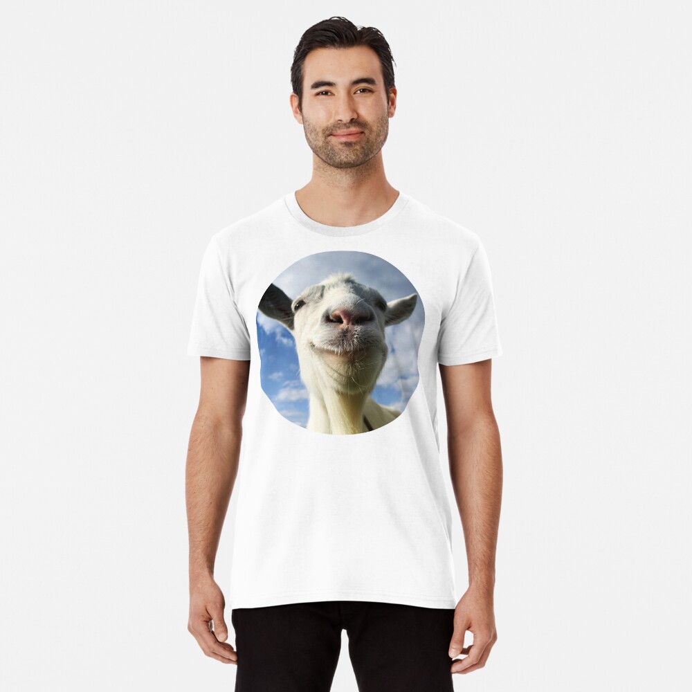 "Goat Simulator" Sticker for Sale by Look-I-Made-It | Redbubble