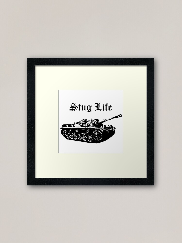 "Stug life" Framed Art Print for Sale by AlmaFa123 | Redbubble
