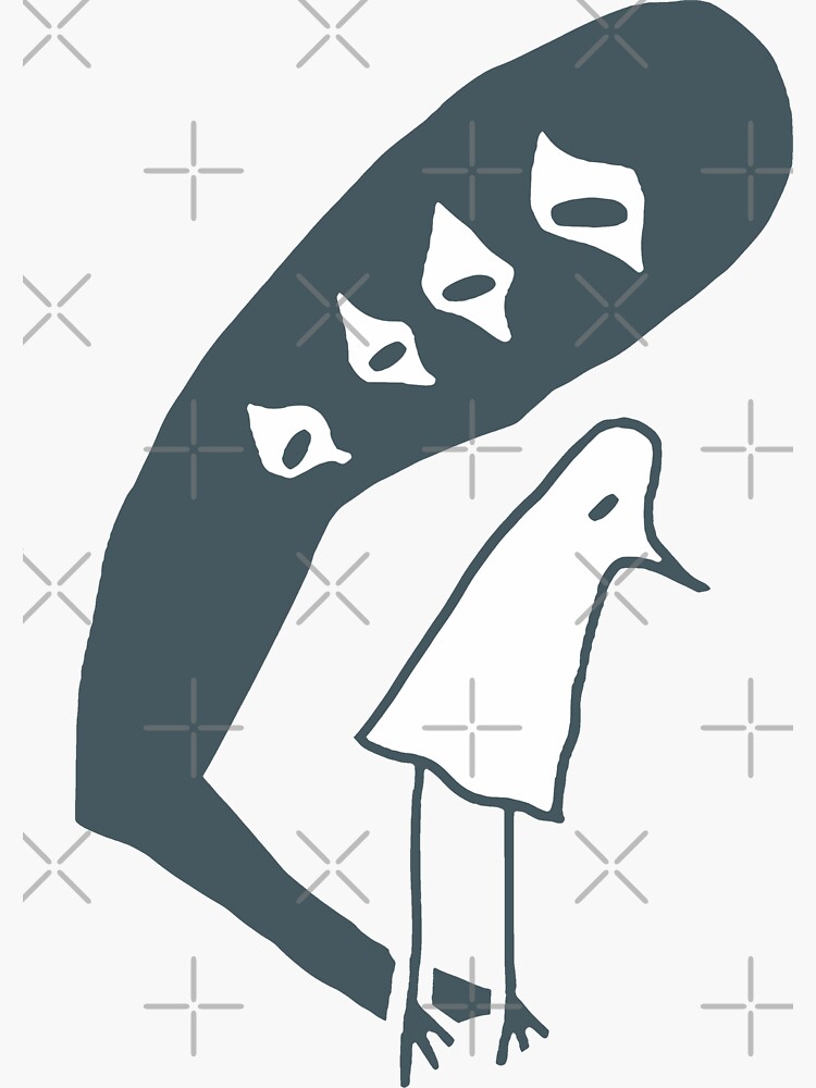 "Goodnight PunPun" Sticker for Sale by Pyramid-Designs | Redbubble
