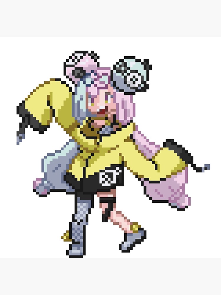 "Pixel Iono trainer sprite" Poster for Sale by NekoJaz | Redbubble