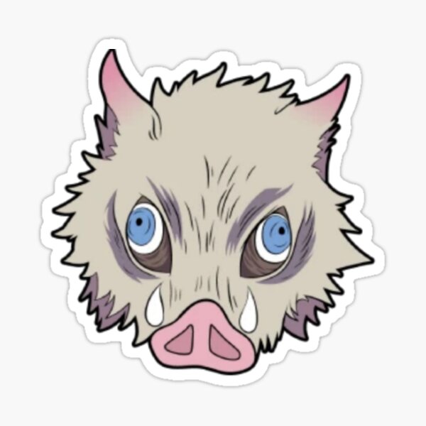 "inosuke - inosuke cute - inosuke demon slayer" Sticker for Sale by ...
