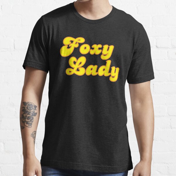 "Retro Foxy Lady" T-shirt for Sale by Jandsgraphics | Redbubble | retro ...