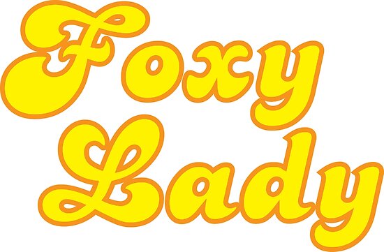 "Retro Foxy Lady" Poster by Jandsgraphics | Redbubble