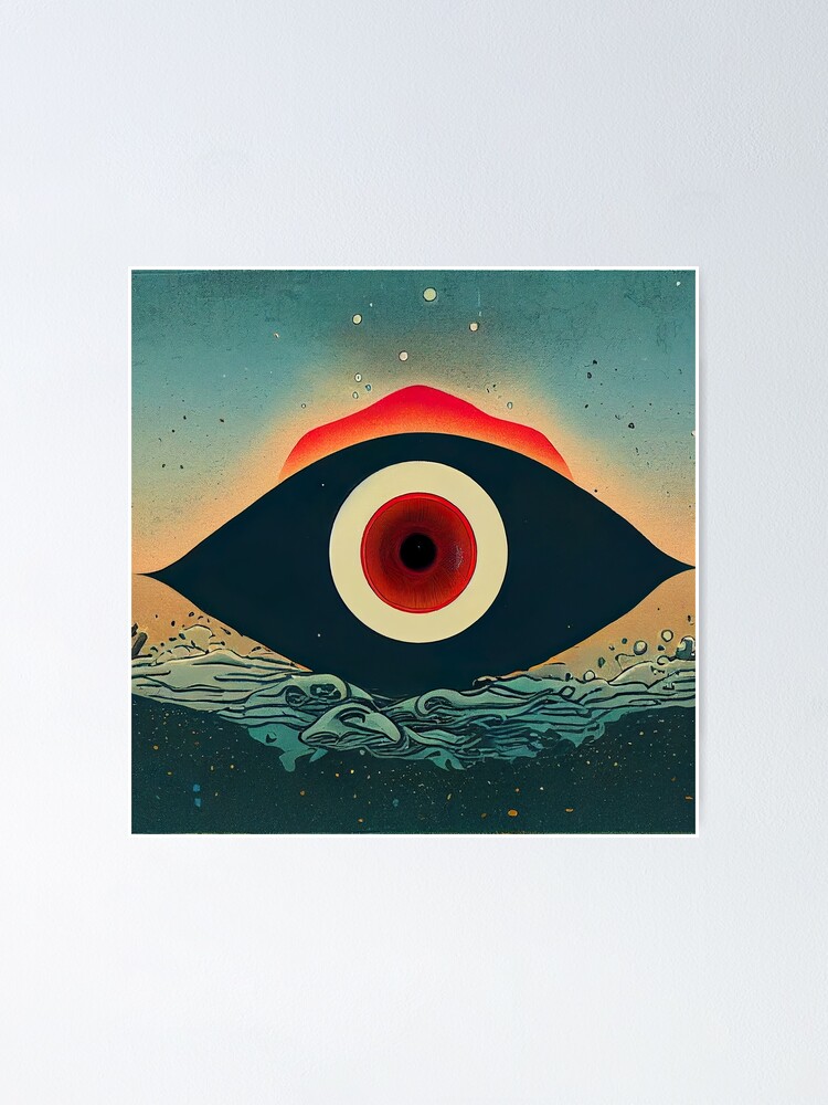 "Deep Vision: Lune Eye Portrait " Poster for Sale by VermontMade ...