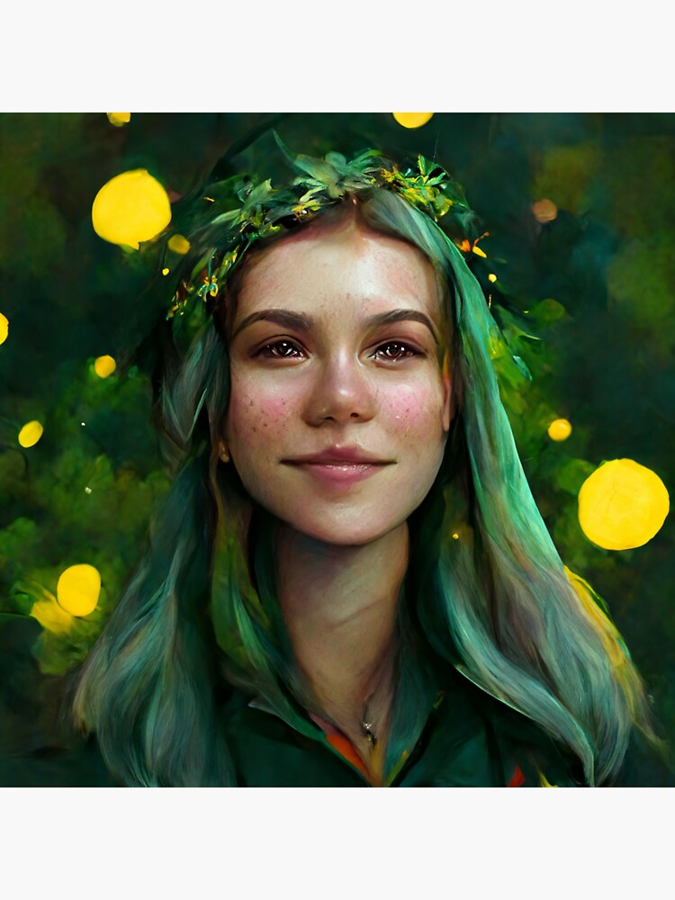 "Beautiful Lady Elf 2 Portrait - Elves Women Faces - Fantasy Girl ...