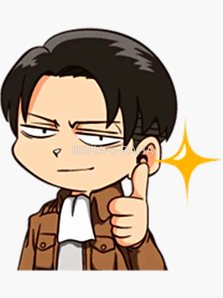 "Attack On Titan All, Cute AOT Anime Characters." Sticker for Sale by ...