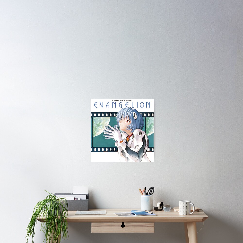 "Rei VHS - Neon Genesis Evangelion" Poster for Sale by Pyramid-Designs ...