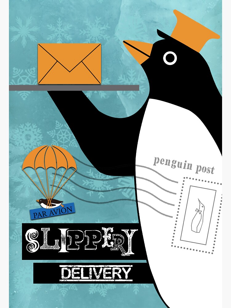 "Postal Penguin Postcrossing postman Penguins Post Happy feet Polar ...