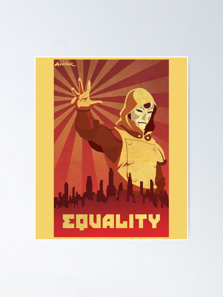 "Amon for Equality" Poster for Sale by efoze | Redbubble