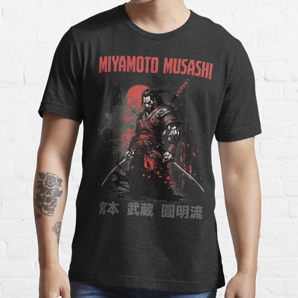 "Miyamoto Musashi" T-shirt for Sale by TheHistoryWorld | Redbubble ...