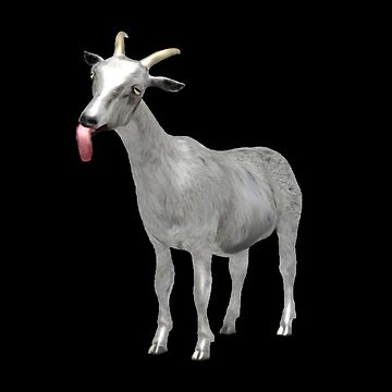 "Goat Simulator" Sticker for Sale by Look-I-Made-It | Redbubble