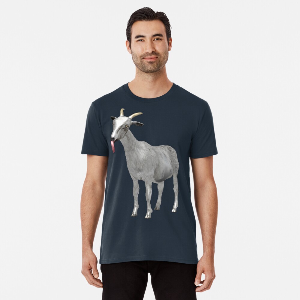 "Goat Simulator" Sticker for Sale by Look-I-Made-It | Redbubble