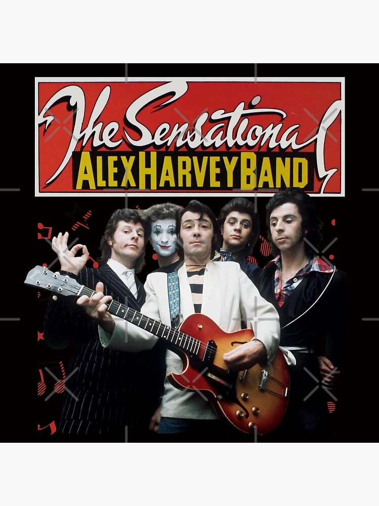 "The Sensational Alex Harvey Band." Poster for Sale by Dalway | Redbubble
