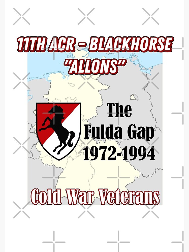 "11th Armored Cavalry Regiment - Army Fulda Gap Cold War vets" Spiral ...